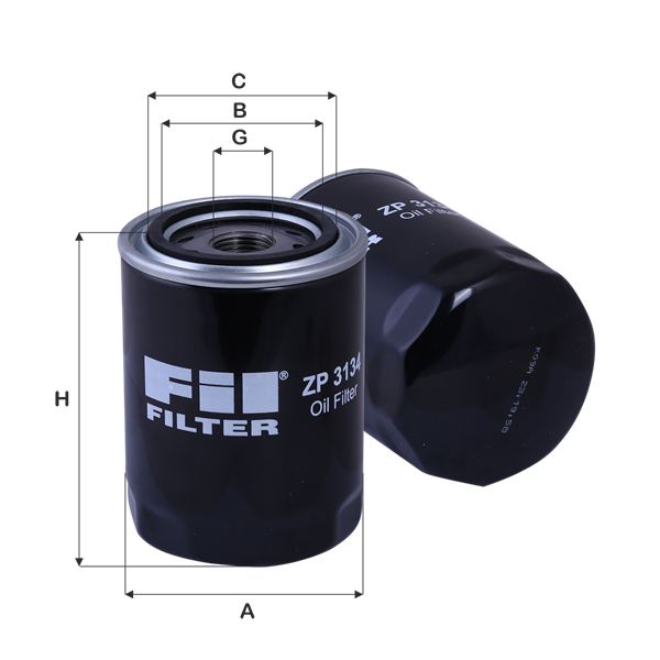 ZP 3134 - Oil Filter - Fil Filter - Online Catalogue