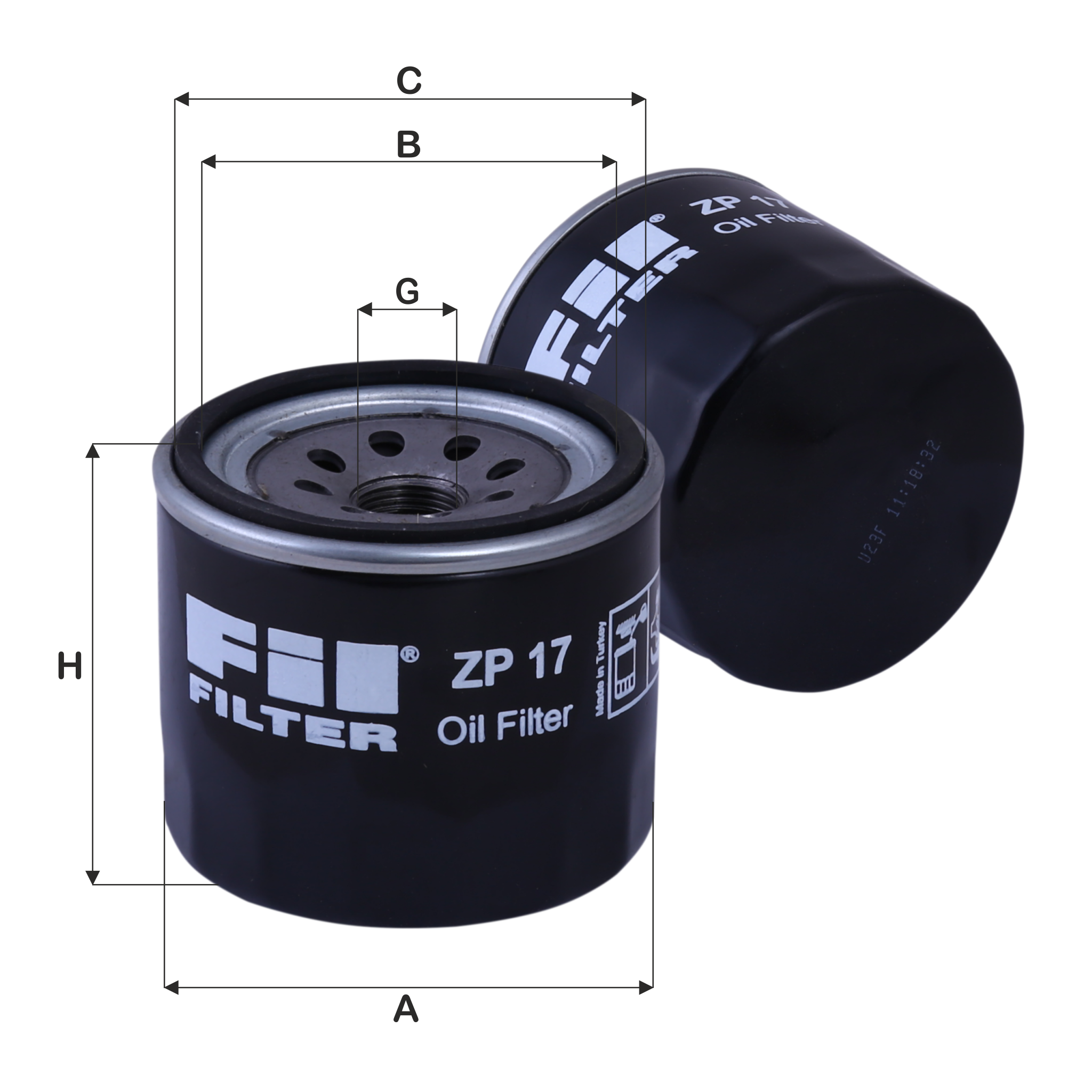 ZP 17 - Oil Filter - Fil Filter - Online Catalogue