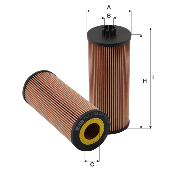 MLE 1349 - Oil Filter - Fil Filter - Online Catalogue