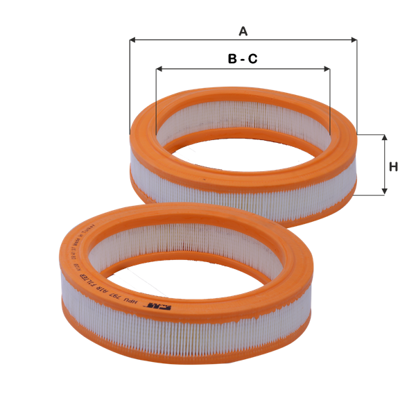 HPU 797 - Air Filter - Fil Filter - Online Catalogue