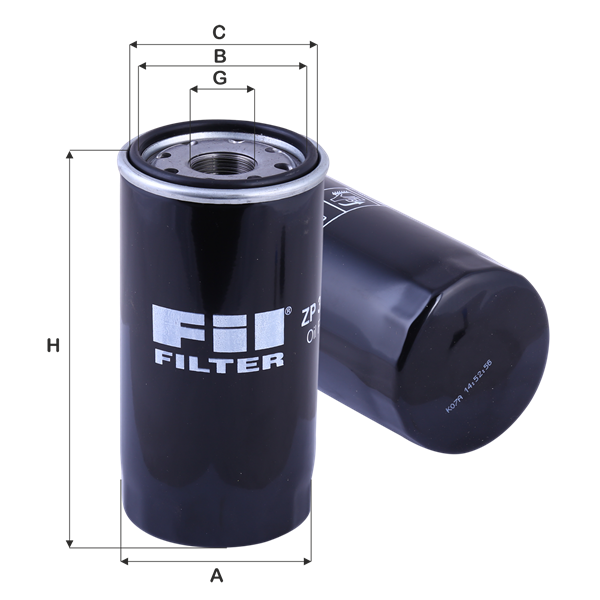 ZP 3020 - Oil Filter - Fil Filter - Online Catalogue