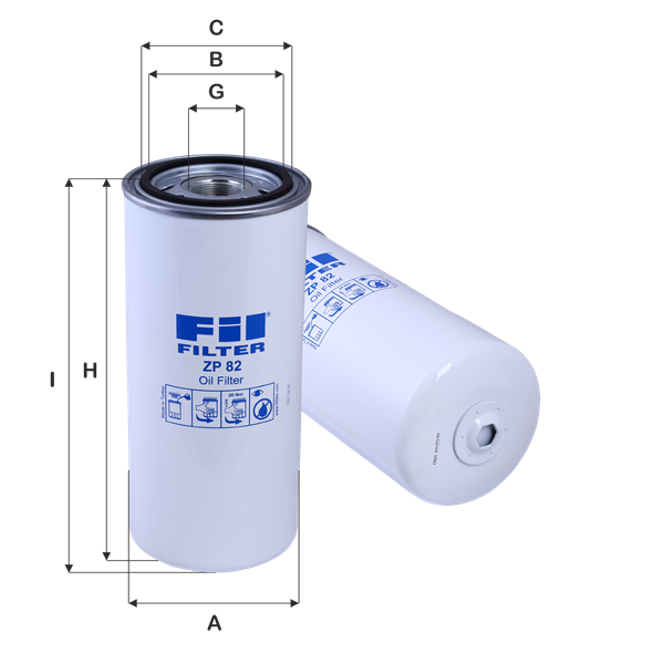 ZP 82 - Oil Filter - Fil Filter - Online Catalogue