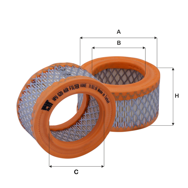 HPU 620 - Hava filtresi - Fil Filter - Online Catalogue