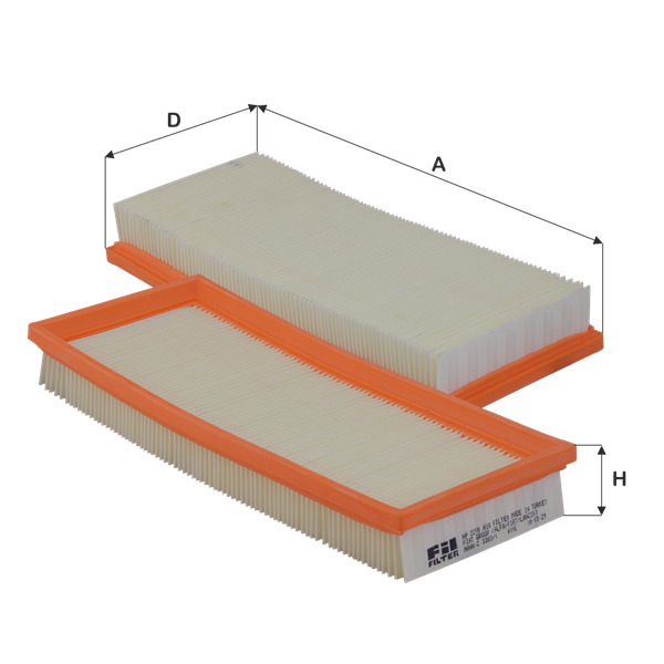 HP 2218 - Air Filter - Fil Filter - Online Catalogue