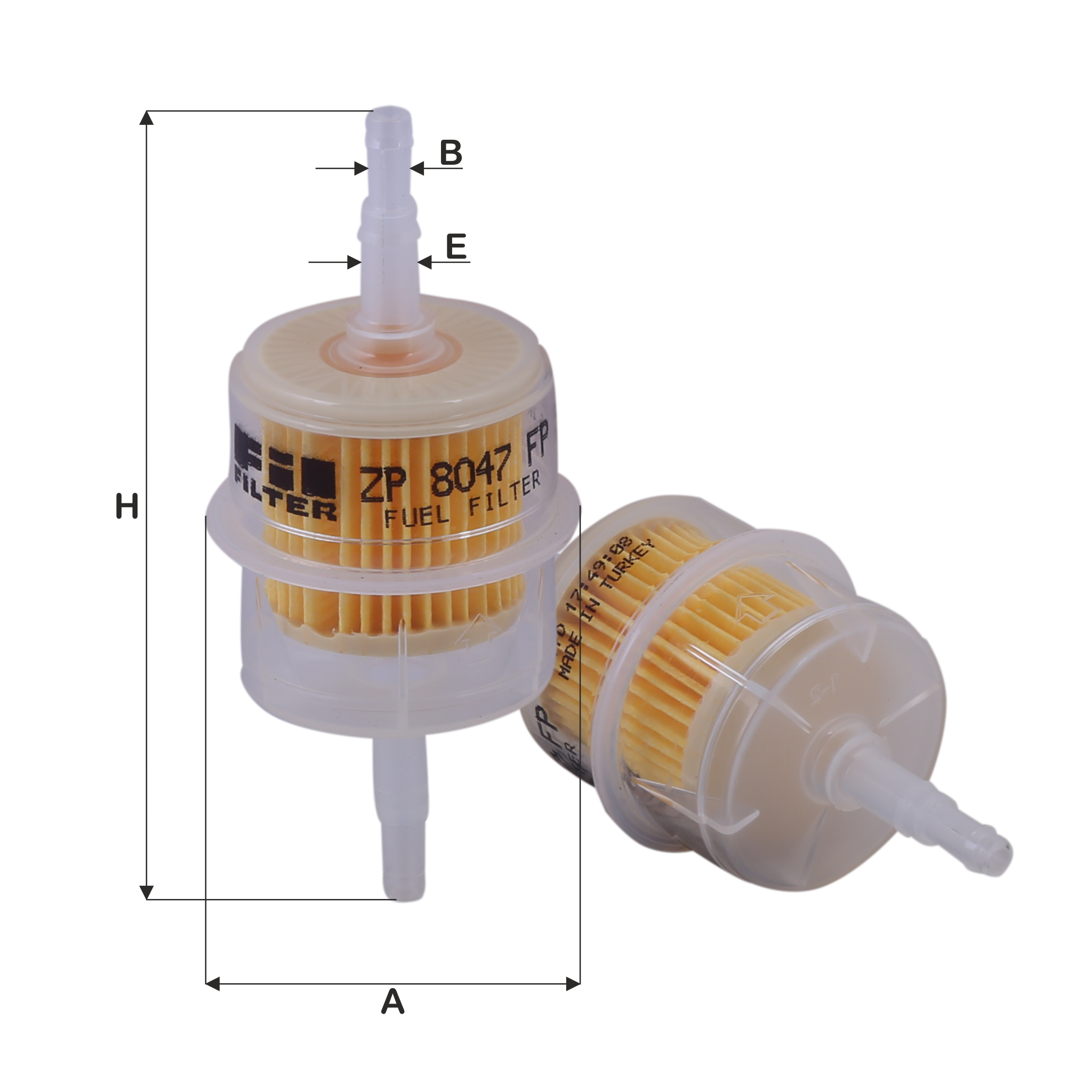 ZP 8047 FP - Fuel Filter - Fil Filter - Online Catalogue