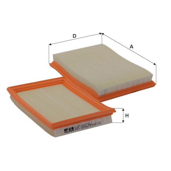 HP 2081 - Air Filter - Fil Filter - Online Catalogue